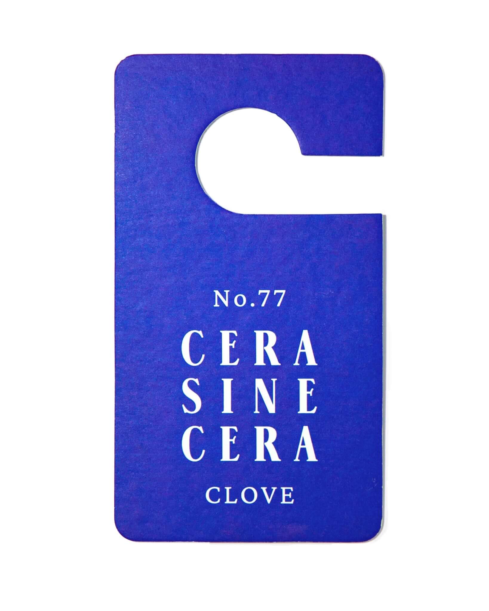 Clove Fragrance Tag | Cera Sine Cera