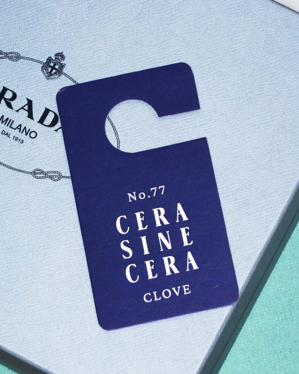 Fragrance tag - Designed for your wardrobe, car and bag.