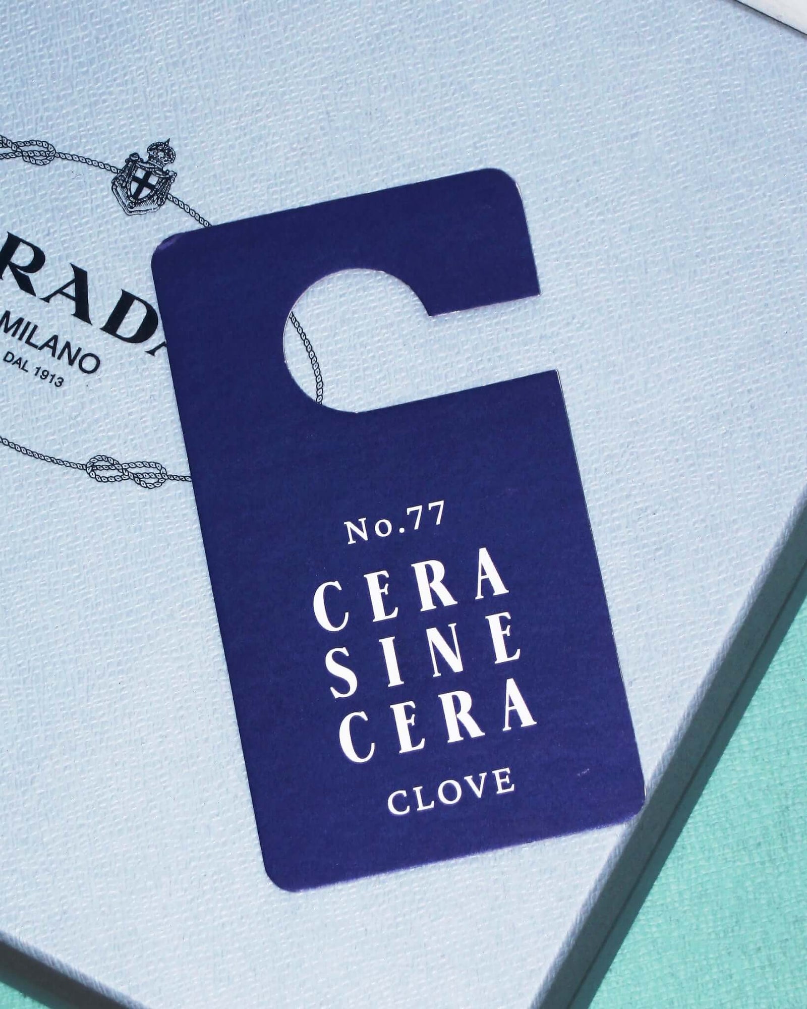 Fragrance tag - Designed for your wardrobe, car and bag.
