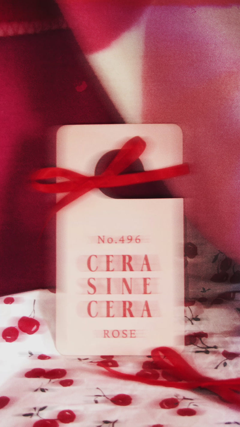 Rose Fragrance Tag | Cera Sine Cera