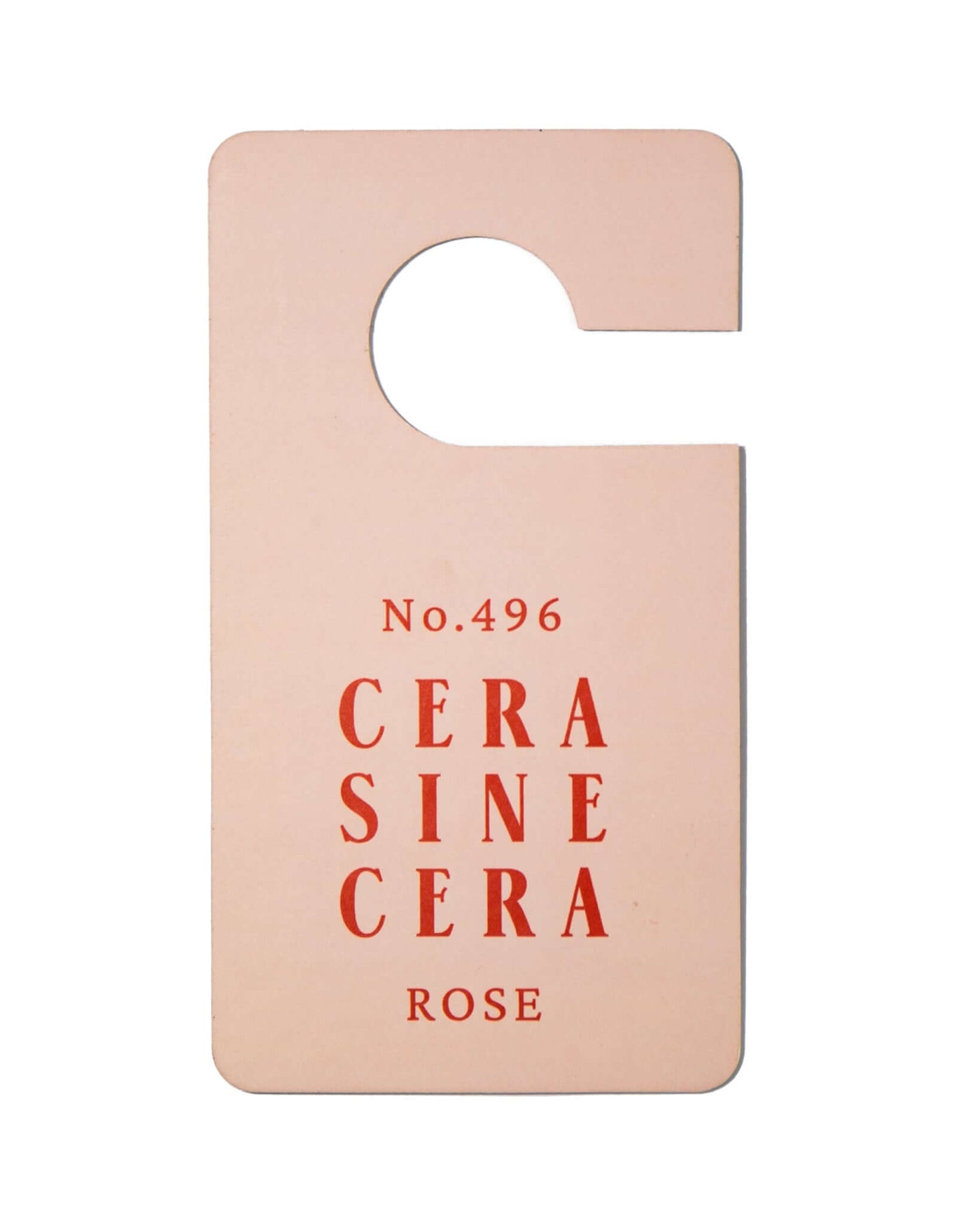 Rose Fragrance Tag | Cera Sine Cera